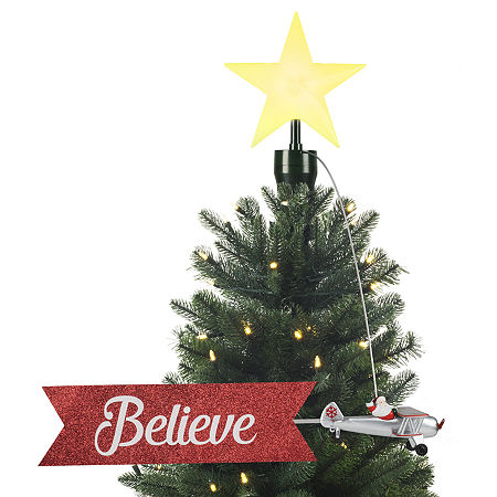 Click here for Mr. Christmas Animated Biplane Tree Topper with Ba... prices