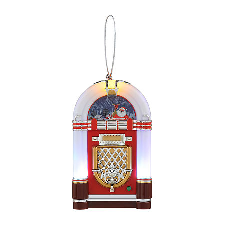 Click here for Mini Vintage Jukebox Christmas Ornament  One Size... prices