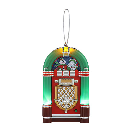 Click here for Mini Vintage Jukebox Christmas Ornament  One Size... prices