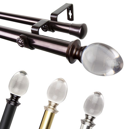 Click here for Rod Desyne Eileen Double Curtain Rod  One Size  Ye... prices