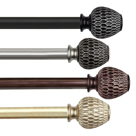 Click here for Rod Desyne Ashwin 1 IN Adjustable Curtain Rod  One... prices