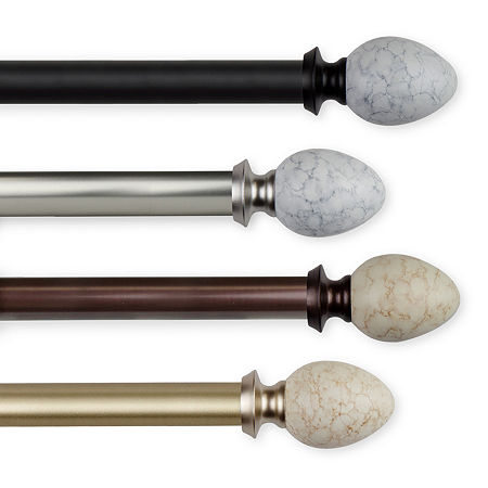 Click here for Rod Desyne Ovate 1 IN Adjustable Curtain Rod  One... prices