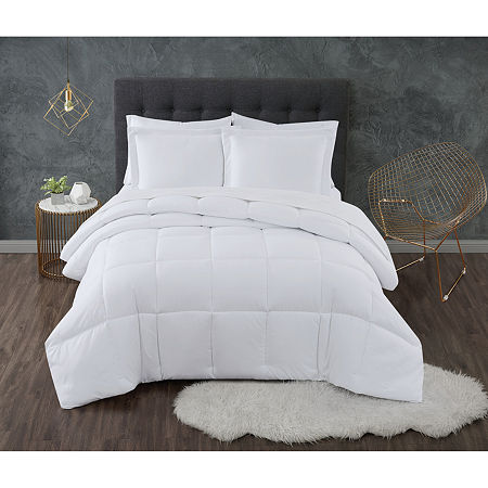 Truly Calm Antimicrobial Down Alternative 2-Pc. Comforter Set  Twin/Twin Xl - White