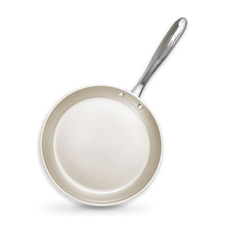 Gotham Steel Natural Collection 12 in. Ceramic Nonstick Frying Pan - Cream