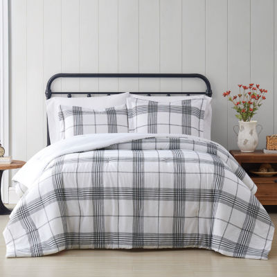 Cottage Classics Plaid Midweight Comforter Set, Color: Multi - JCPenney