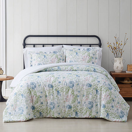 Cottage Classics Field Floral 3-Pc. Comforter Set  Full/Queen - Multi