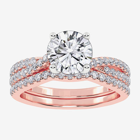 Click here for (H-I / Si2-I1) Womens 1 1/2 CT. T.W. Lab Grown Whi... prices