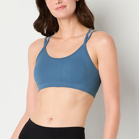 Click here for Xersion Light Support Rib Strappy Back Sports Bra... prices