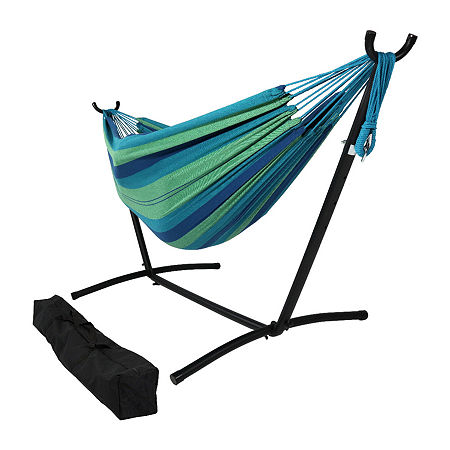 Click here for Sunnydaze Patio Collection Hammock  One Size  Blue prices