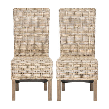 Click here for Pembrooke Dining Side Chair-Set of 2  One Size  Wh... prices