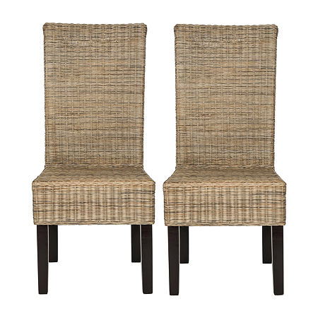 Click here for Arjun Dining Side Chair-Set of 2  One Size  Gray prices