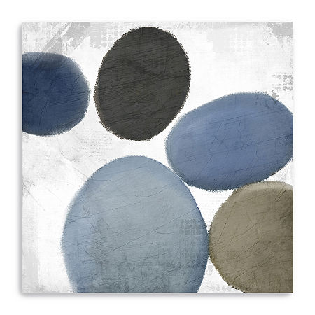 Click here for Lumaprints Geo Round 1 Canvas Art  One Size  Blue prices