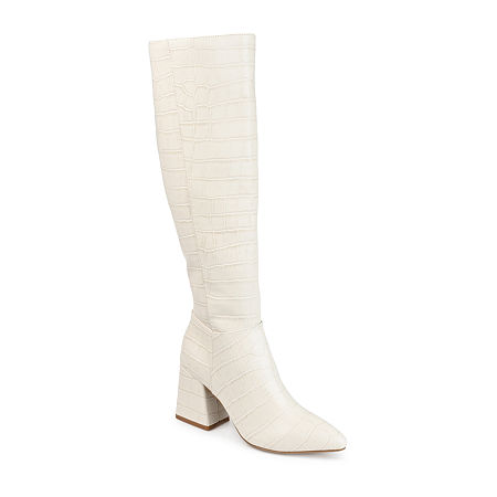 Click here for Journee Collection Womens Landree Block Heel Ridin... prices