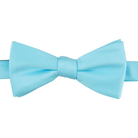 Click here for Stafford Sateen Solid Pre-Tied Bow Tie  One Size F... prices