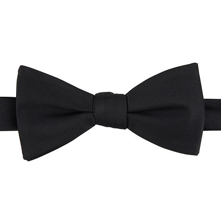 Click here for Stafford Sateen Solid Pre-Tied Bow Tie  One Size F... prices