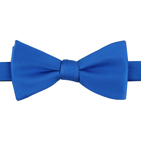 Click here for Stafford Sateen Solid Pre-Tied Bow Tie  One Size F... prices