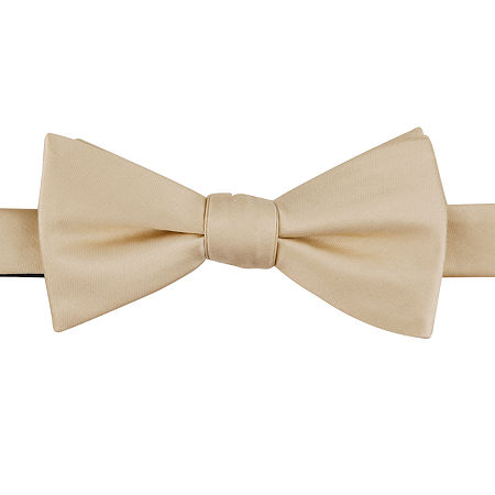 Click here for Stafford Sateen Solid Pre-Tied Bow Tie  One Size F... prices