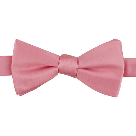 Click here for Stafford Sateen Solid Pre-Tied Bow Tie  One Size F... prices