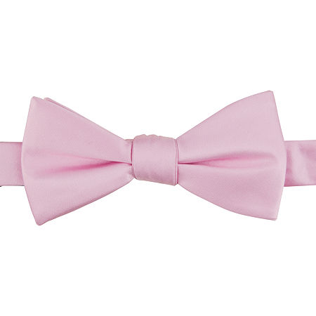 Click here for Stafford Sateen Solid Pre-Tied Bow Tie  One Size F... prices