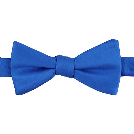 Click here for Stafford Sateen Solid Pre-Tied Bow Tie  One Size F... prices