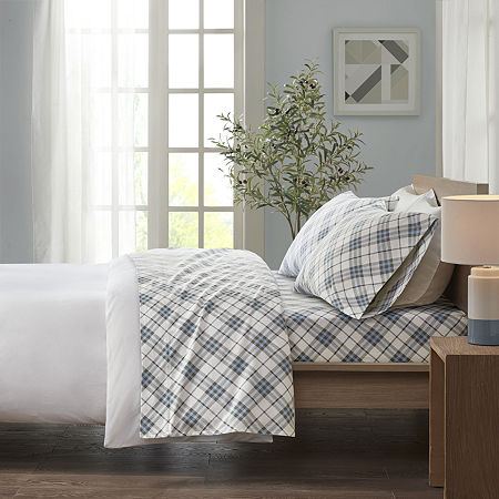 Click here for Madison Park Novelty Printed Cotton Flannel 4-Pc.... prices