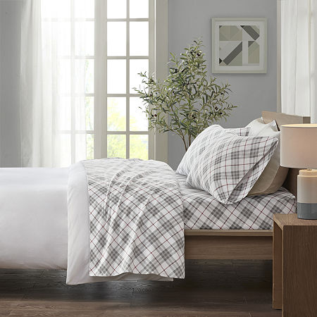 Click here for Madison Park Novelty Printed Cotton Flannel 4-Pc.... prices