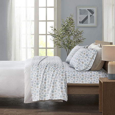Click here for Madison Park Novelty Printed Cotton Flannel 4-Pc.... prices