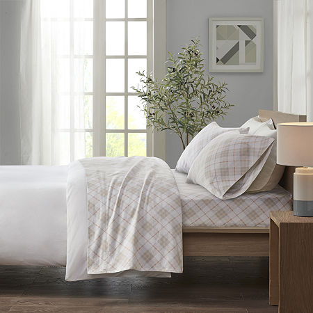 Click here for Madison Park Novelty Printed Cotton Flannel 4-Pc.... prices