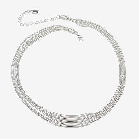 Click here for Worthington Silver Tone Womens 17 Inch Strand Neck... prices