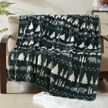 Click here for Coleman Oversized Reversible Micro-Mink & Faux Fur... prices