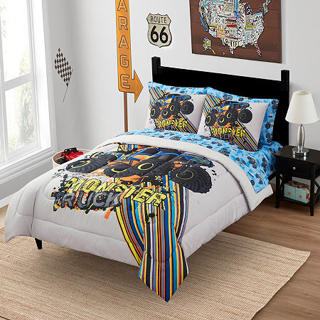 Click here for Sweet Home Collection Kids Monster Truck 7pc. Bed... prices