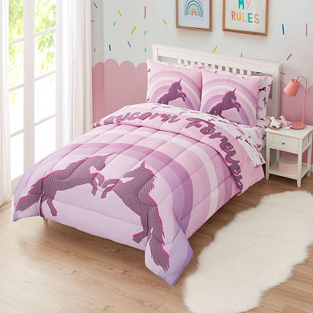 Click here for Sweet Home Collection Kids Unicorn Forever 7pc. Be... prices