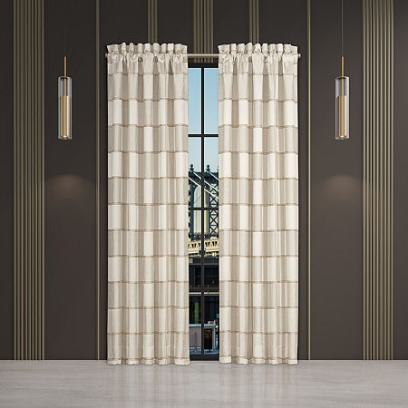 Click here for J Queen New York Brando Window Panel Pair  50 x 95... prices