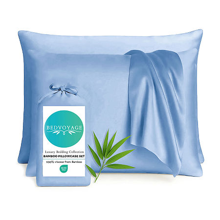 Click here for BedVoyage 300tc Rayon from Bamboo Pillowcases  One... prices