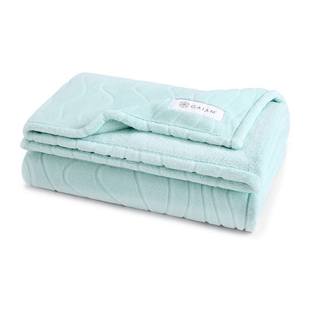 Click here for Gaiam Gaiam Velvetloft Throw Blanket Throw  One Si... prices