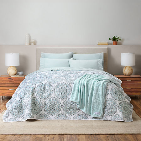 Click here for Gaiam Gaiam Microfiber Soft Brushed Quilt Quilt  O... prices