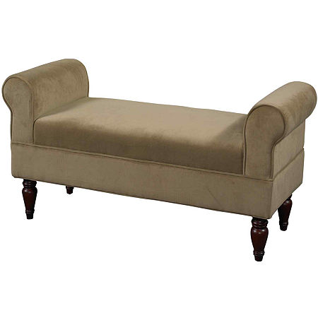 Click here for Lylah Upholstered Bench  One Size  Brown prices