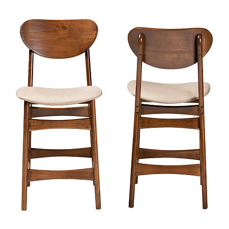 Click here for Katya 2-pc. Counter Height Bar Stool  One Size  Br... prices