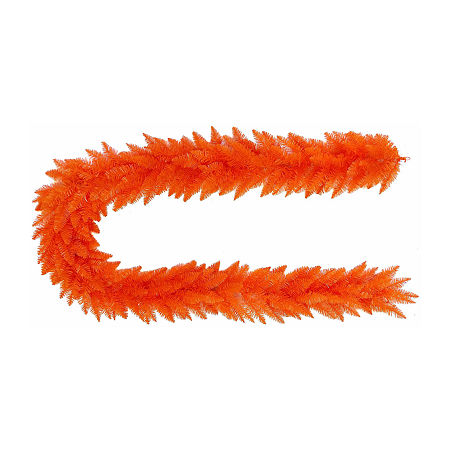 Click here for Kurt Adler 9 Foot Indoor Orange Garland  One Size... prices