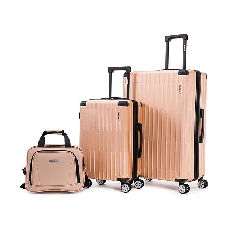 Click here for Rockland Huntington 3-pc. Hardside Lightweight Lug... prices