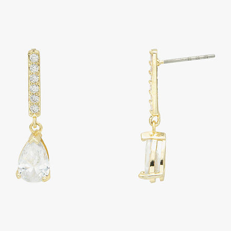Click here for Sparkle Allure Womens Cubic Zirconia 14K Gold Over... prices