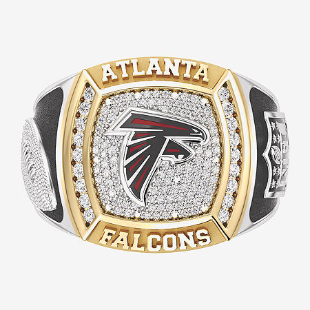 Click here for True Fans Fine Jewelry Atlanta Falcons Mens 1/2 CT... prices