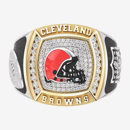 Click here for True Fans Fine Jewelry Cleveland Browns Mens 1/2 C... prices