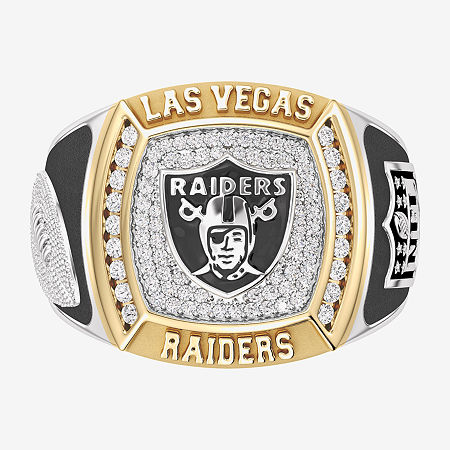 Click here for True Fans Fine Jewelry Las Vegas Raiders Mens 1/2... prices