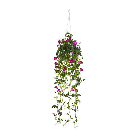 Click here for Nearly Natural 30 Petunia Hanging Basket Artificia... prices