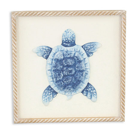 Click here for Cheungs Coralia Sea Turtle Metal Wall Art  One Siz... prices