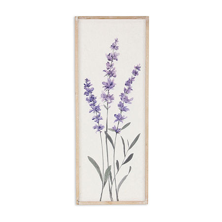 Click here for Cheungs Lyulia Lavender Bouquet Right Wood Wall Ar... prices