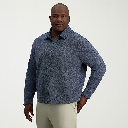 Click here for Haggar Mens Long Sleeve Regular Fit Big and Tall B... prices