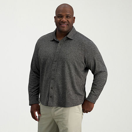 Click here for Haggar Mens Long Sleeve Regular Fit Big and Tall B... prices