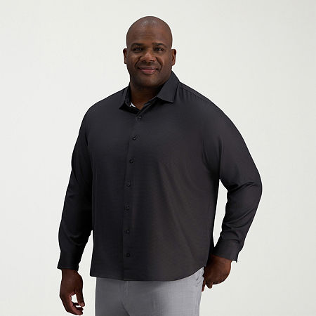 Click here for Haggar Mens Long Sleeve Regular Fit Big and Tall B... prices